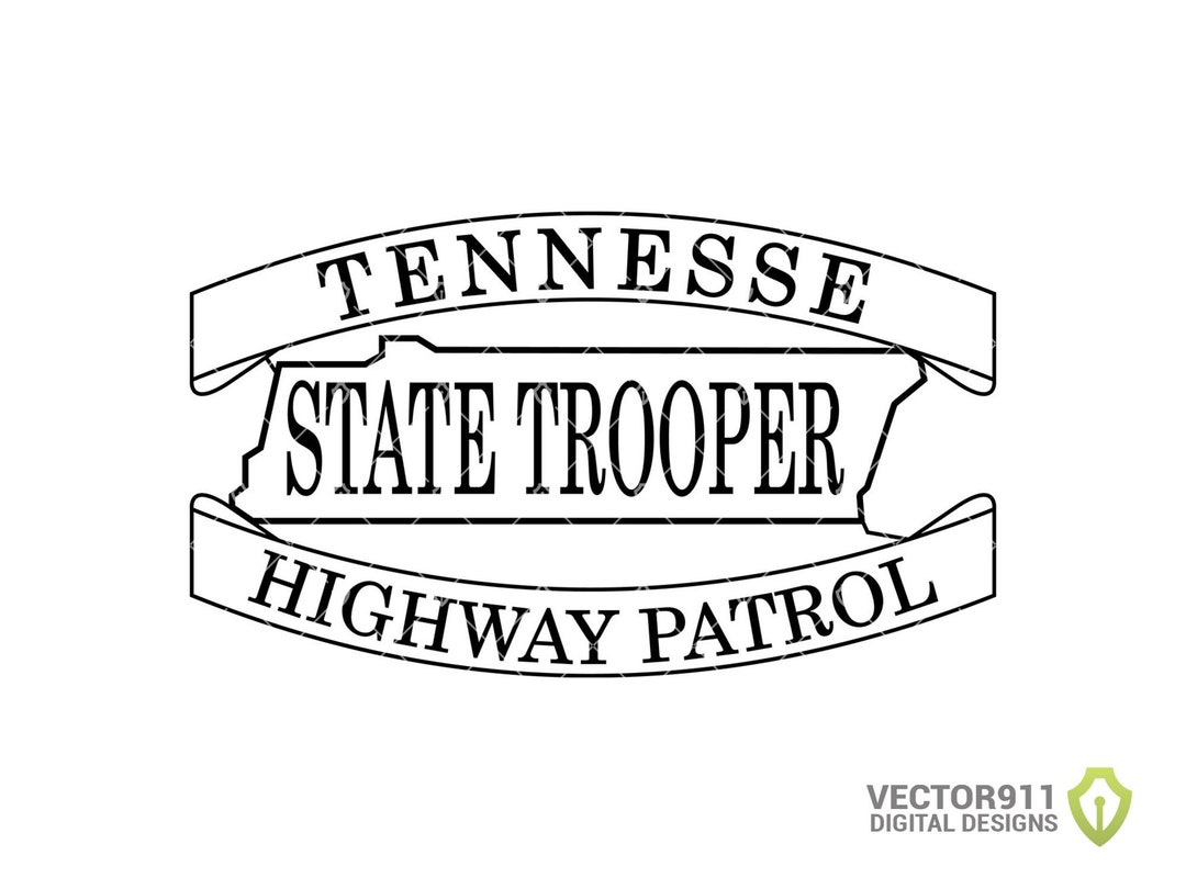 Tennessee Highway Patrol Trooper Emblem TN State Police Logo - Etsy Tennessee Highway Patrol Trooper Emblem TN State Police Logo - Etsy