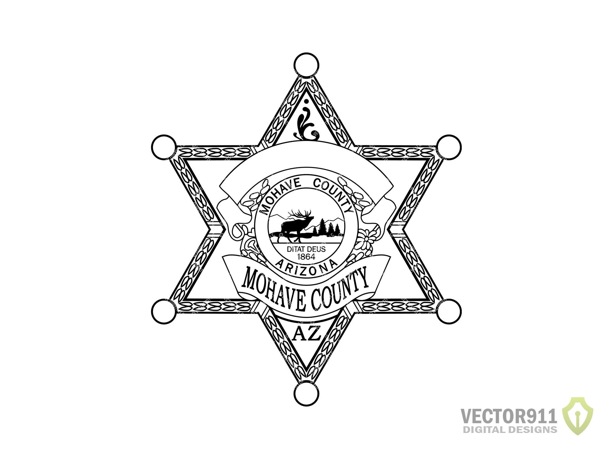 Maricopa County Sheriffs Office Badge Clipart Free