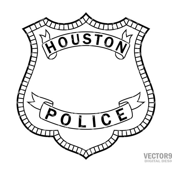 Houston Police - Etsy