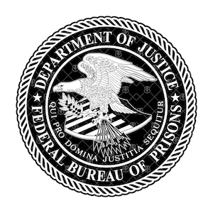 Federal Bureau of Prisons Emblem SVG Bundle DOJ Prisons Seal PNG Bundle ...