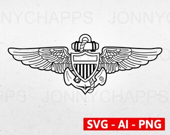 Naval Aviator Wings | Etsy