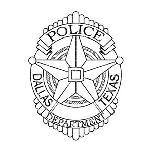 Dallas Texas Police Department Badge SVG Vector Dallas Police Officer ...