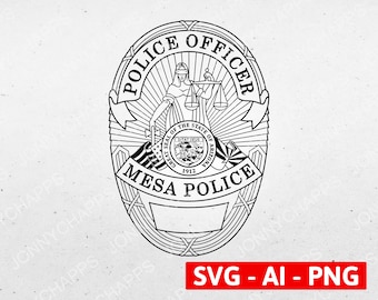 Mesa Arizona Police - Etsy