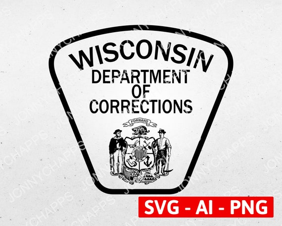 Wisconsin Department of Corrections Patch Badge Logo Insignia | Etsy