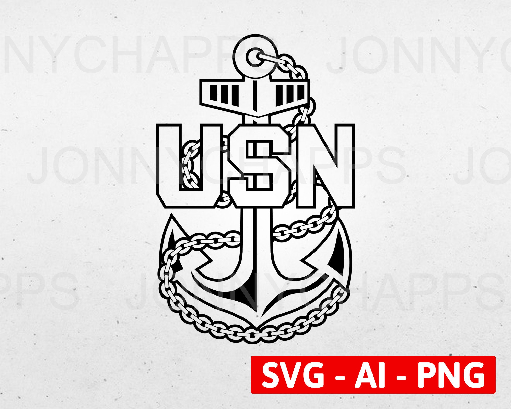 US Navy Chief Petty Officer Anchor Insignia Navy E7 Rank Pin | Etsy