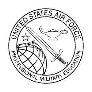 USAF Military Education Seal SVG, Air Force Professional Education ...