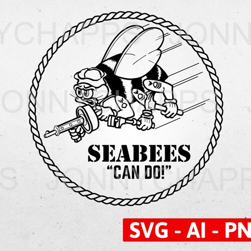 Navy Seabee SVG - Etsy