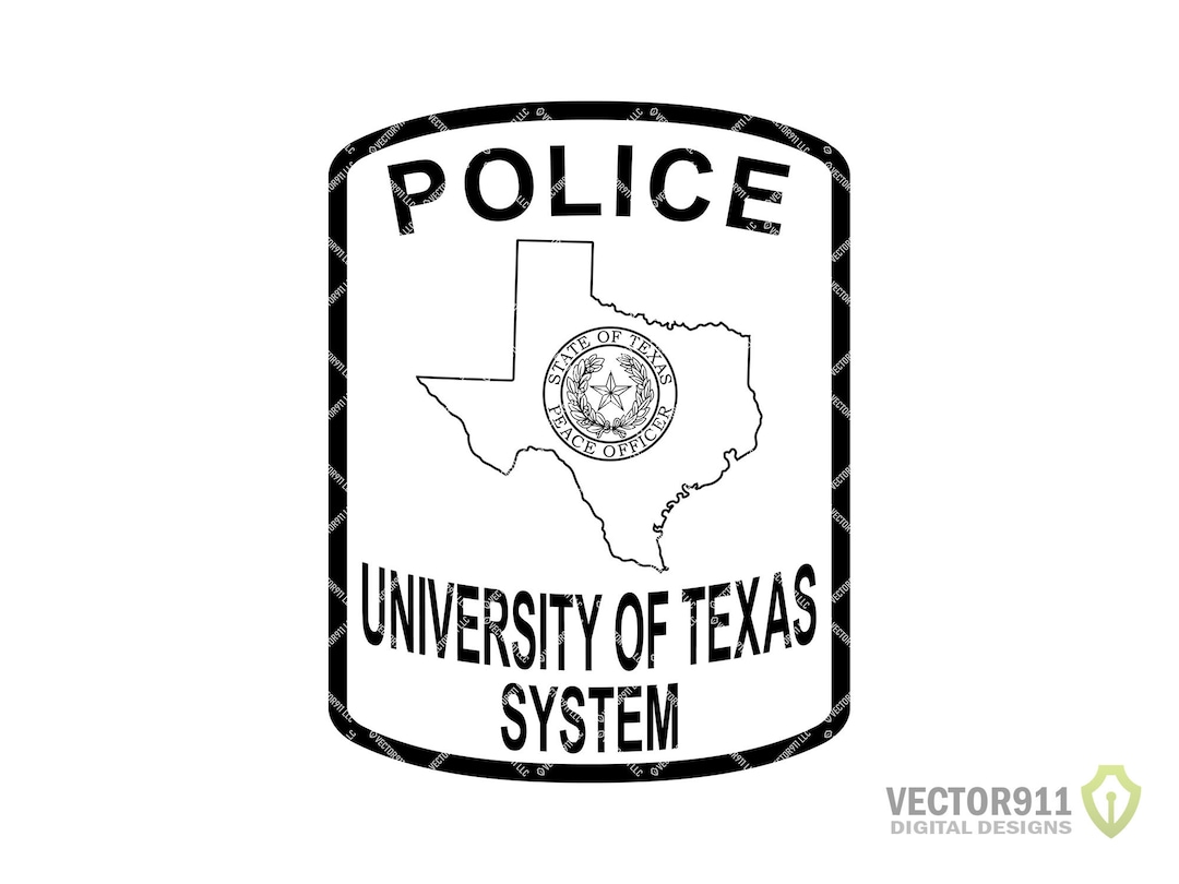 University of Texas Police Department Patch, TX School System Officer ...