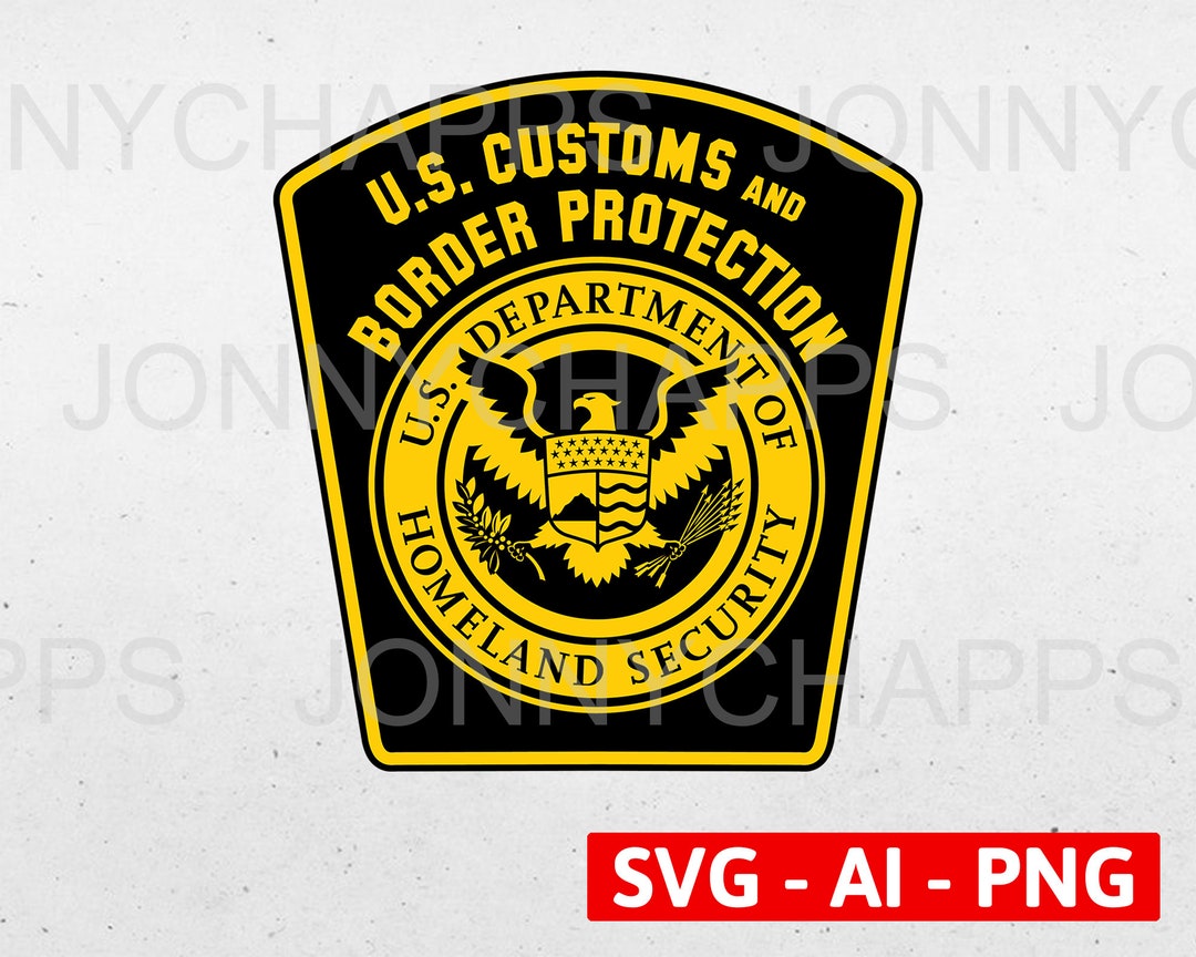 US Customs and Border Protection Logo CBP DHS Seal Insignia - Etsy