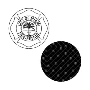 City of Miami Fire Rescue Emblem SVG, Florida Fire Department ...