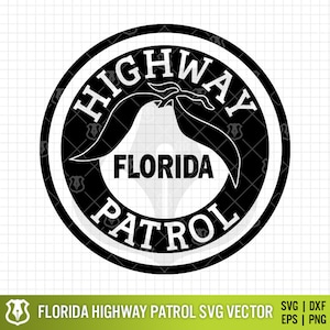 Florida Highway Patrol Logo, FL State Police Department, Trooper Seal ...