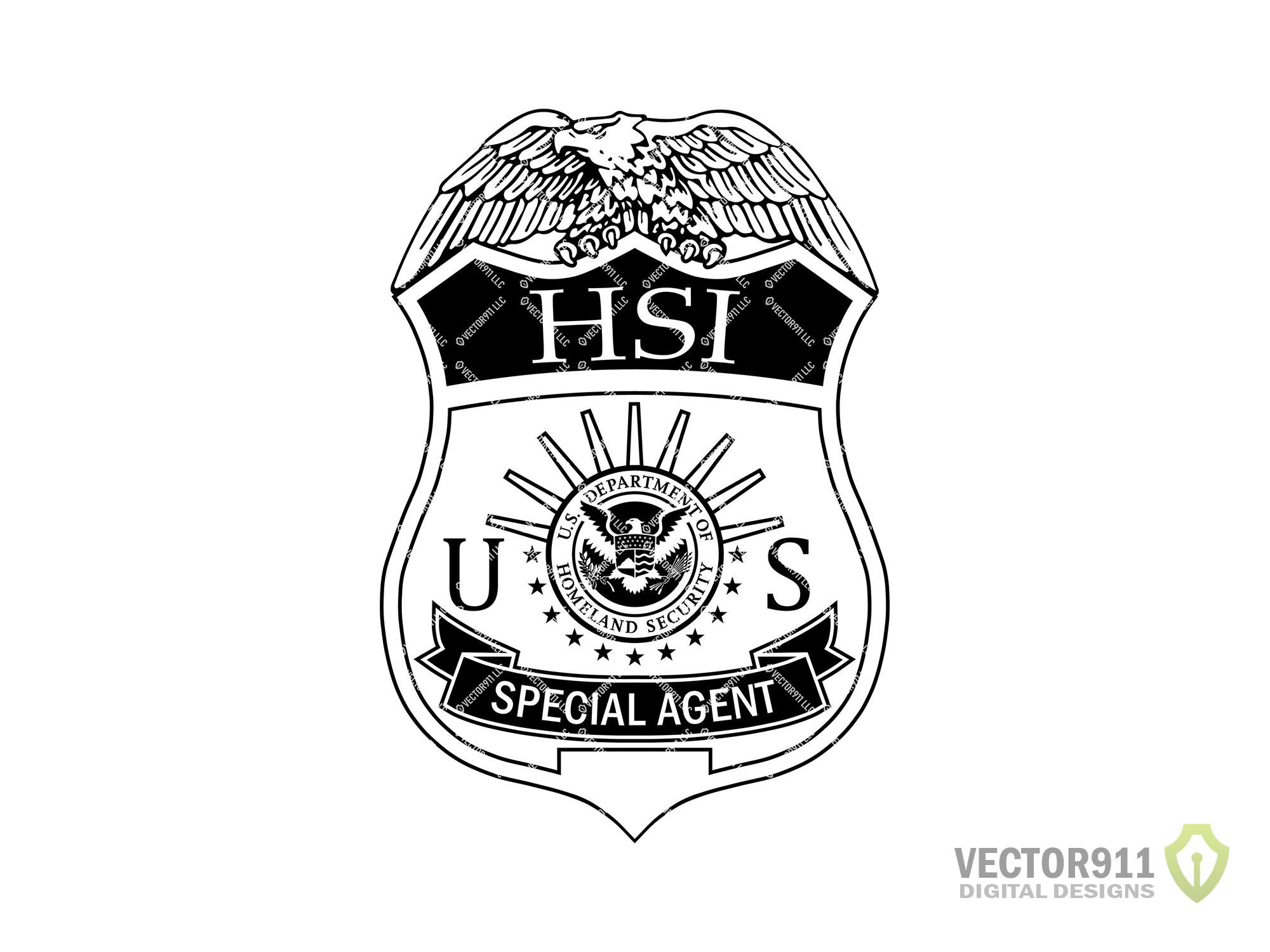 Department Of Homeland Security Seal Vector