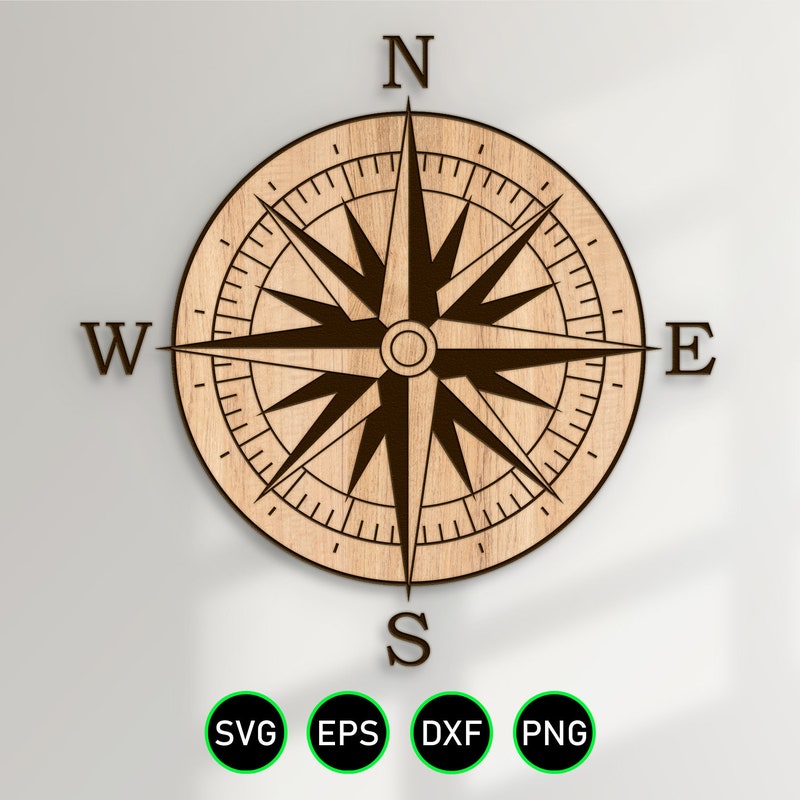 Compass Rose Design - Etsy