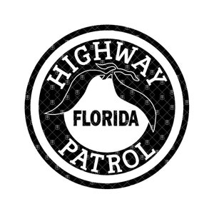 Florida Highway Patrol Logo, FL State Police Department, Trooper Seal ...
