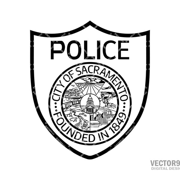 Sacramento Ca Police - Etsy