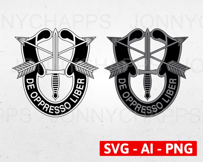 United States Army Special Forces Distinctive Unit Crest - Etsy