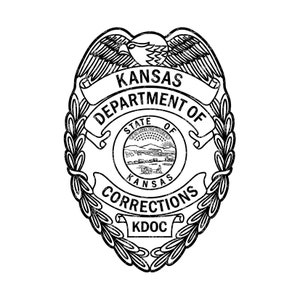 Kansas Department of Corrections Badge SVG, KDOC Officer Vector Clipart ...