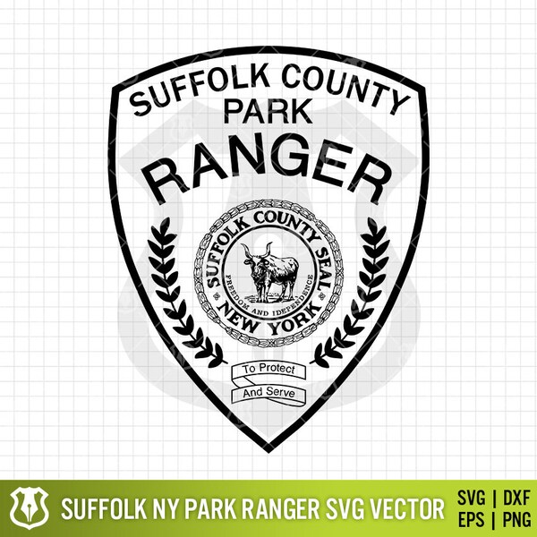 Park Ranger Badge Template - Etsy