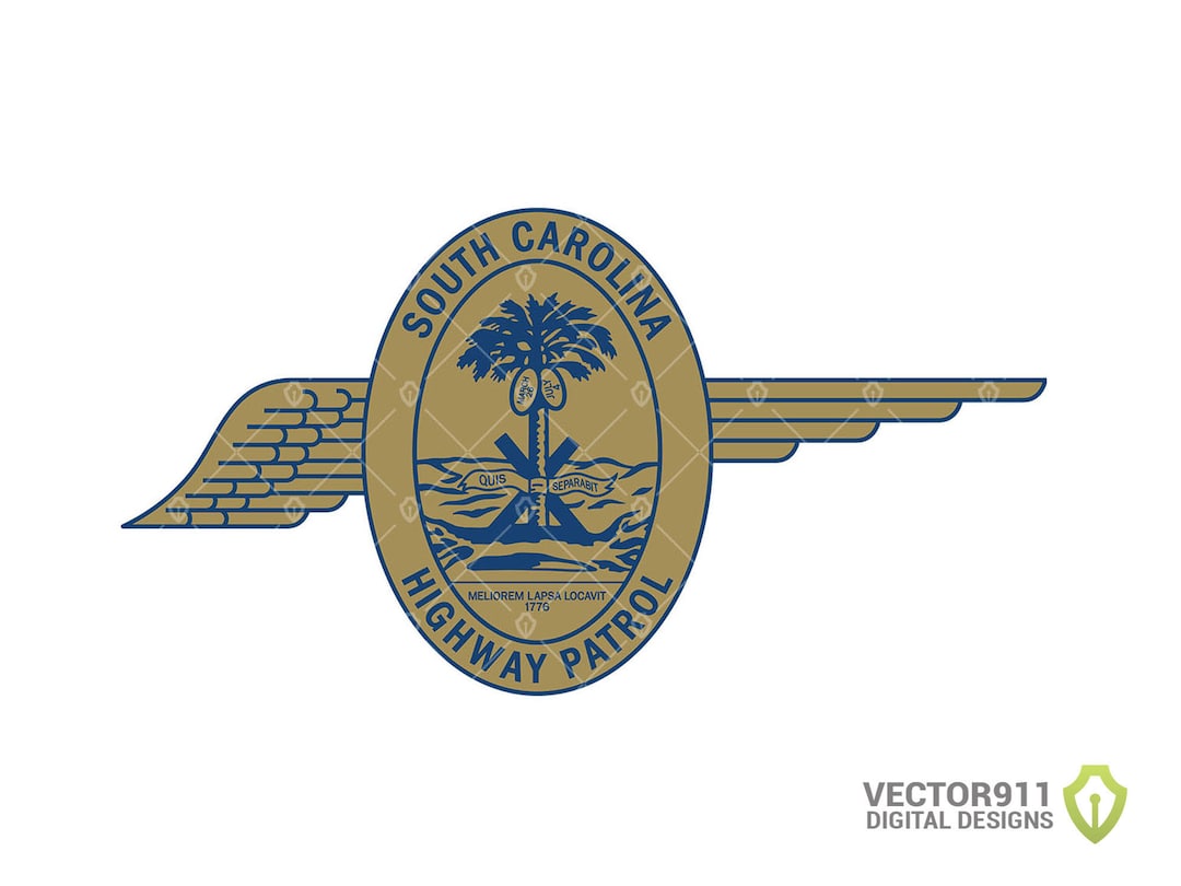 South Carolina Highway Patrol Emblem, Trooper Law Enforcement Police ...