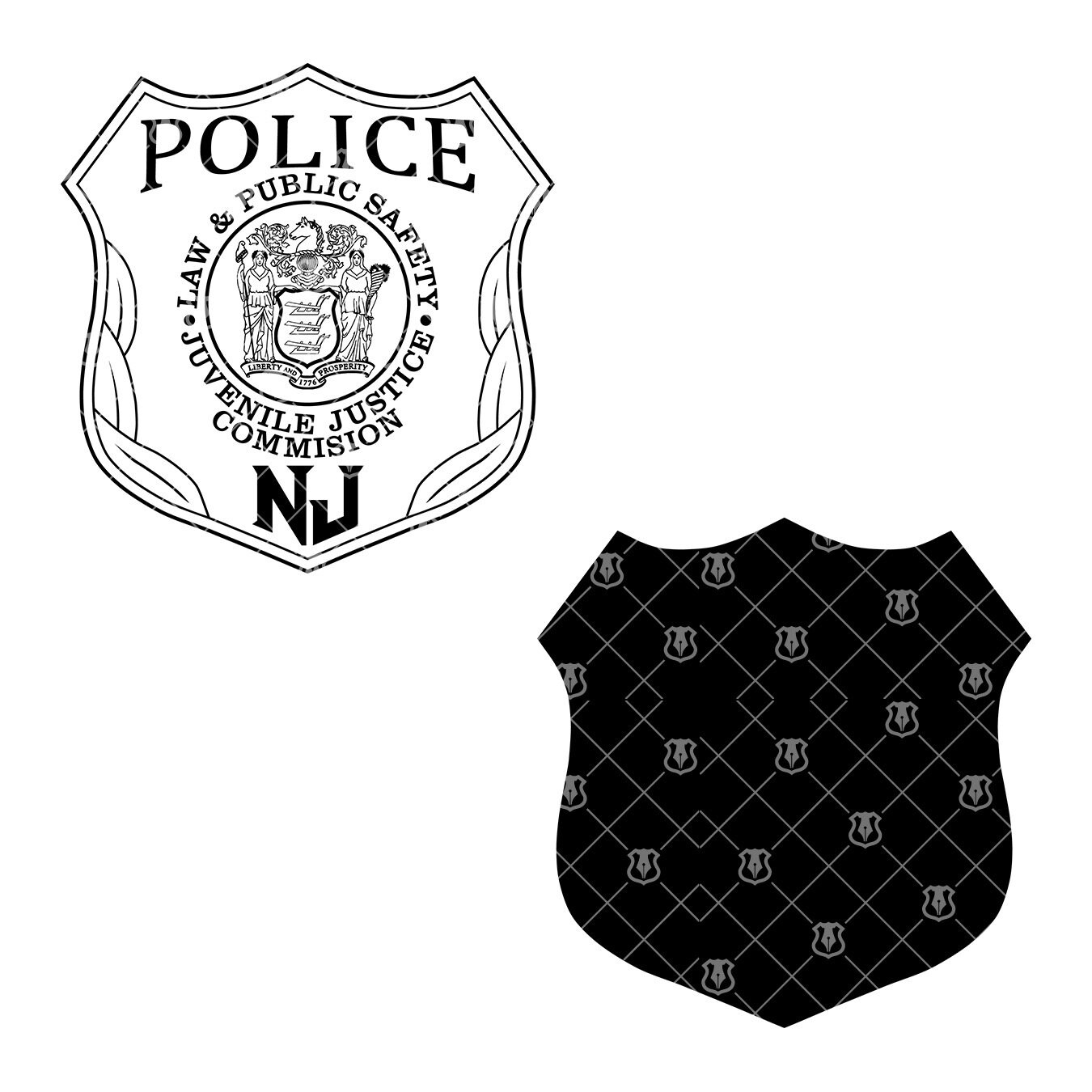 Juvenile Probation Officer Badge
