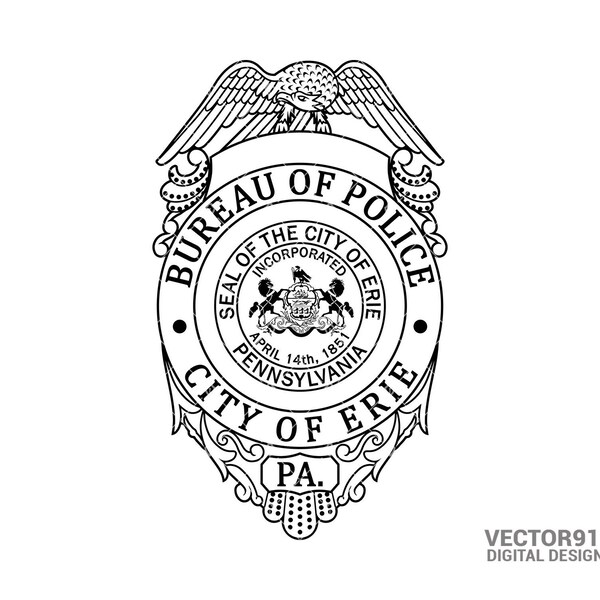Erie Pa Svg - Etsy