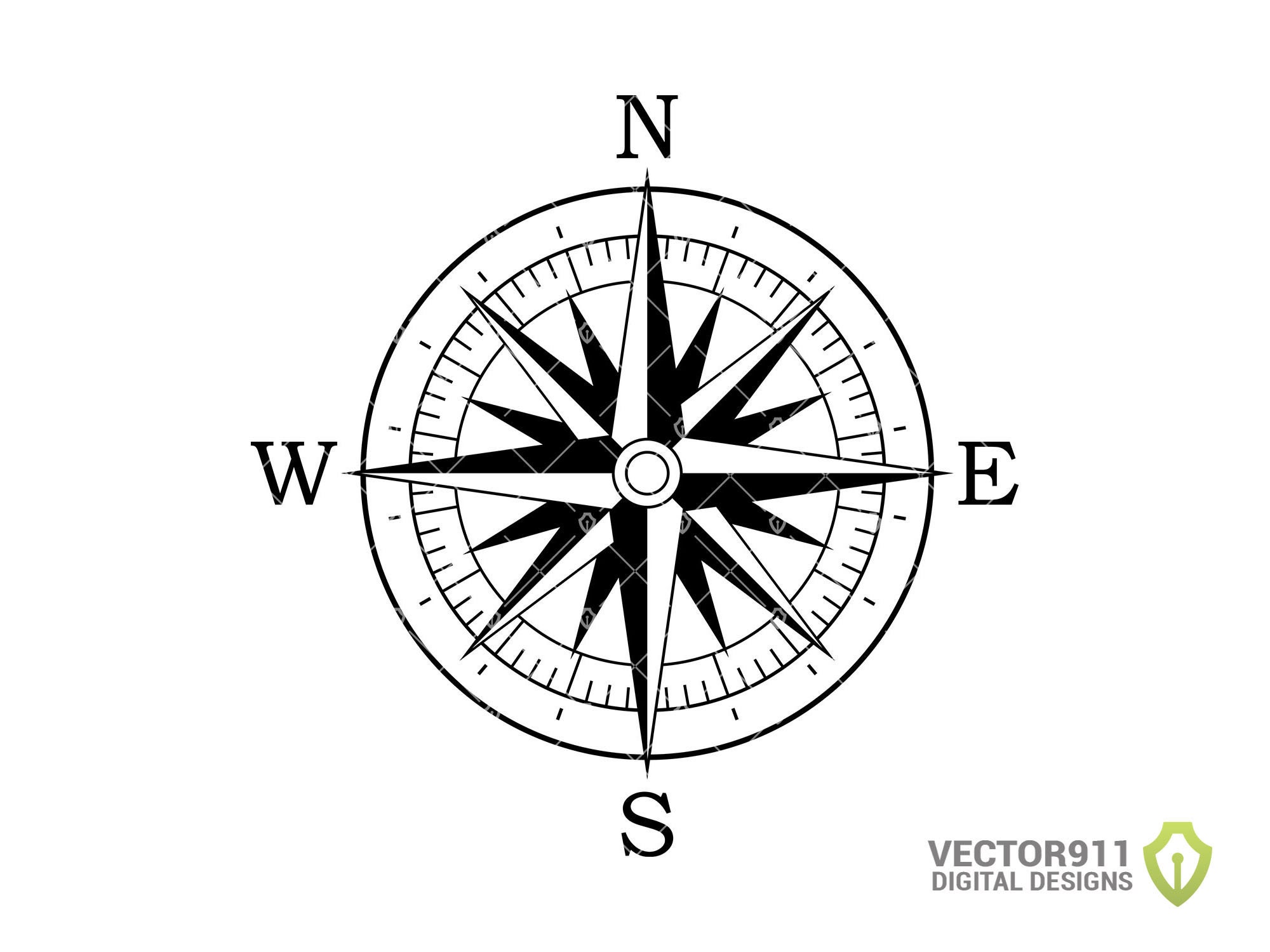 Nautical Compass Logo