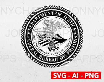 Bureau of Prisons Seal - Etsy