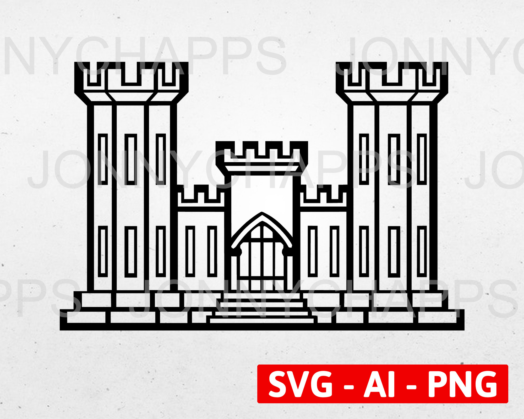 Army Corps of Engineers Castle Svg - Etsy