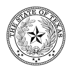 State of Texas Seals Bundle SVG, TX Great State Seal Standard and Basic ...