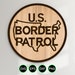 Border Patrol Emblem SVG, DHS USBP Seal Vector Clipart for Woodworking ...