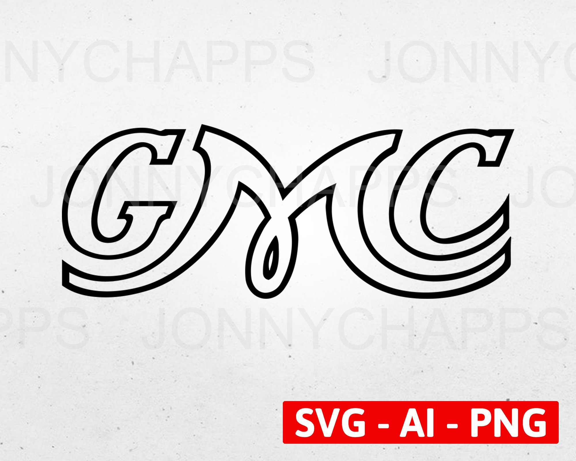Vintage GMC Logo Old General Motors Logo Digital Vector .ai | Etsy