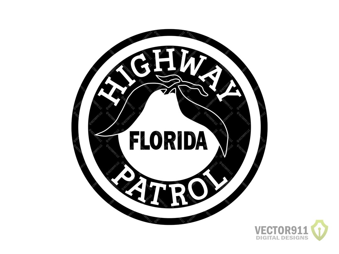 Florida Highway Patrol Logo FL State Police Department - Etsy