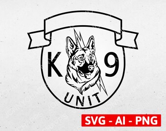 Police K9 Patch Svg - Etsy