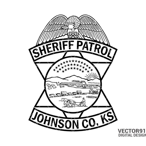 Kansas Badge Police - Etsy