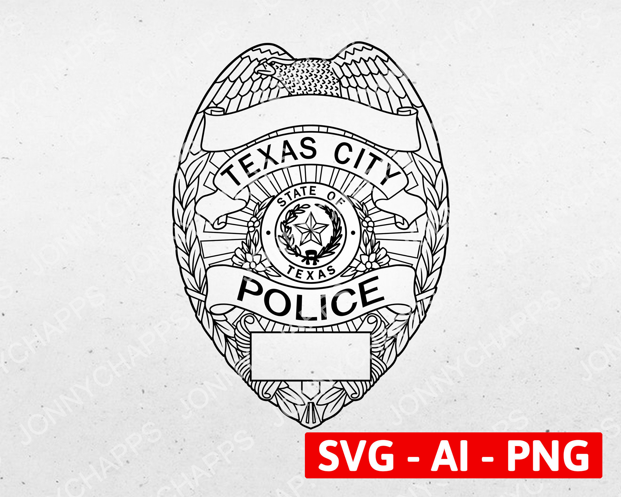 Texas City Texas Police Department Badge Texas City TX Police - Etsy