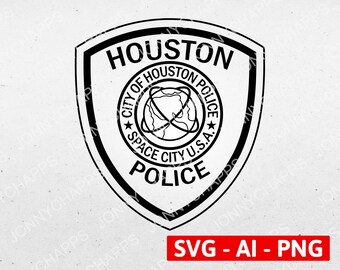 Houston Police | Etsy