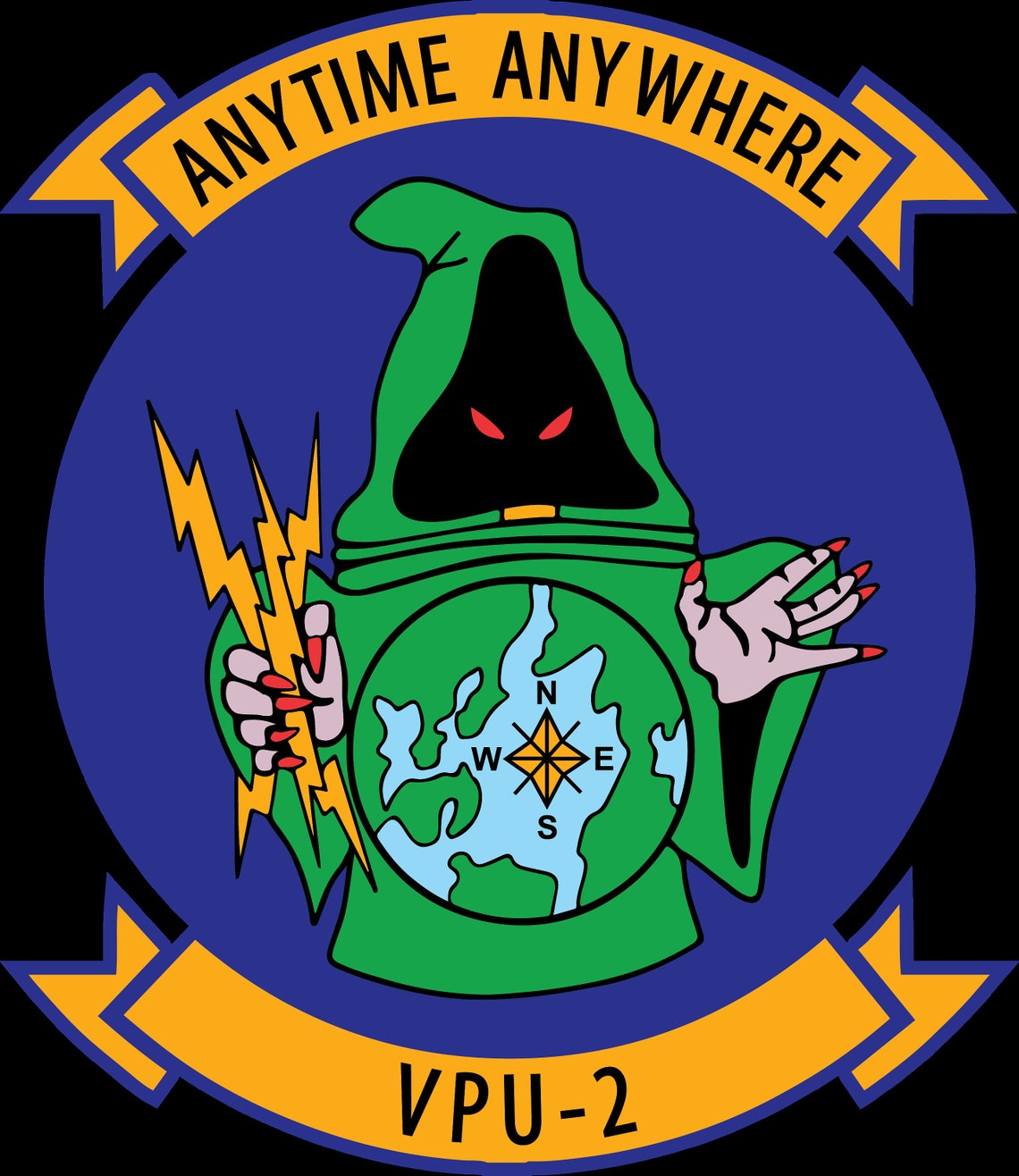 Navy Special Projects Patrol Squadron VPU-2 Logo Naval Air - Etsy