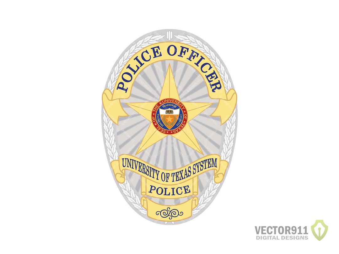 University of Texas Police Department Badge, TX School System Officer ...