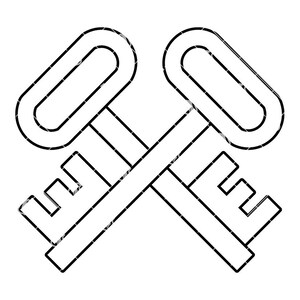 USCG Storekeeper Rating Insignia SVG, Coast Guard SK Emblem Vector ...