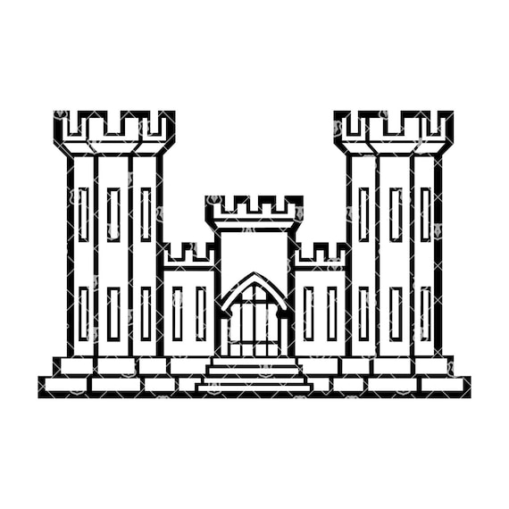 Army Engineer Castle Logo