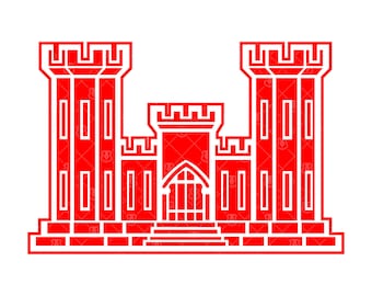Army Engineer Castle Logo