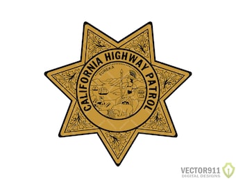 California Logo and Highway Patrol SVG Eps Png - Etsy UK