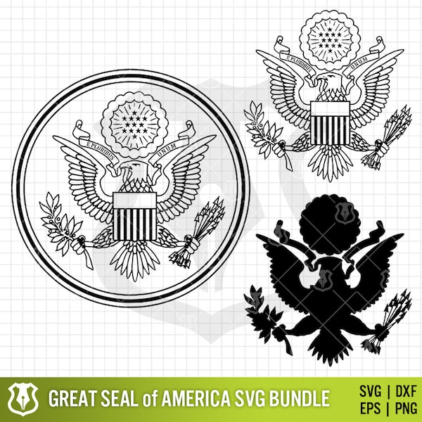 Eagle Great Seal of the United States - Etsy