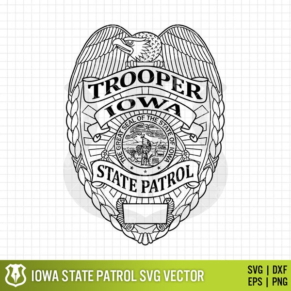 Iowa State Stencil - Etsy