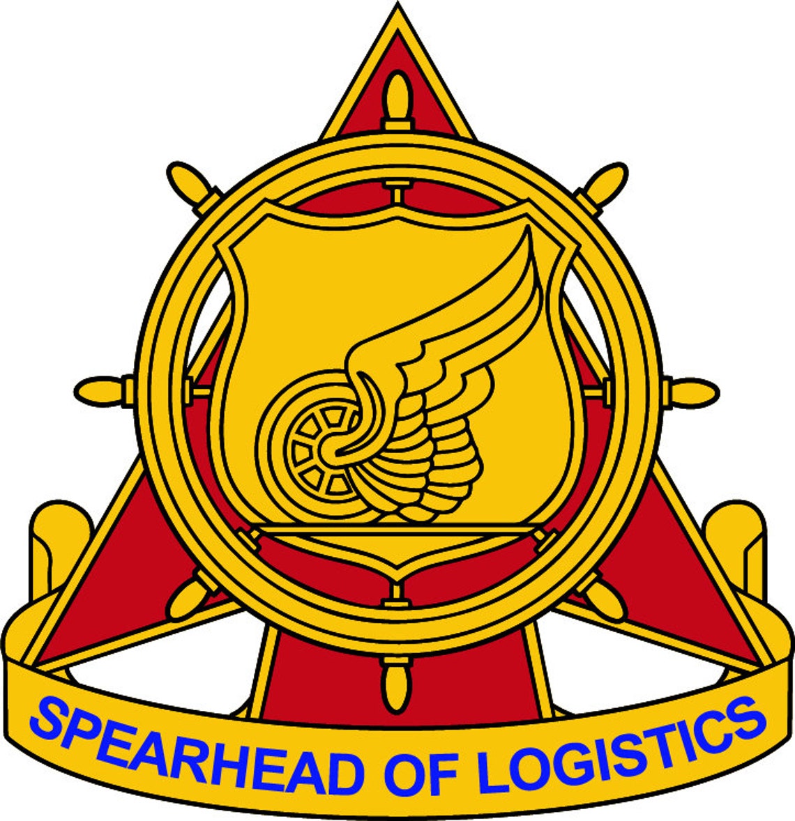 US Army Transportation Corps Spearhead of Logistics Badge Pin - Etsy