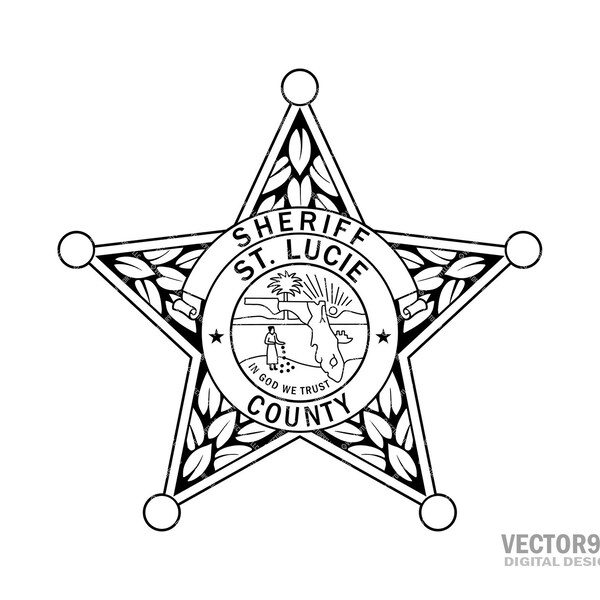 Florida Sheriff Badge - Etsy