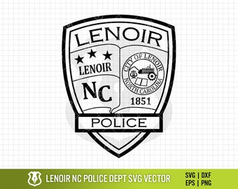 State of North Carolina Monroe Police Logo, Seal, Badge, Custom, Ai ...