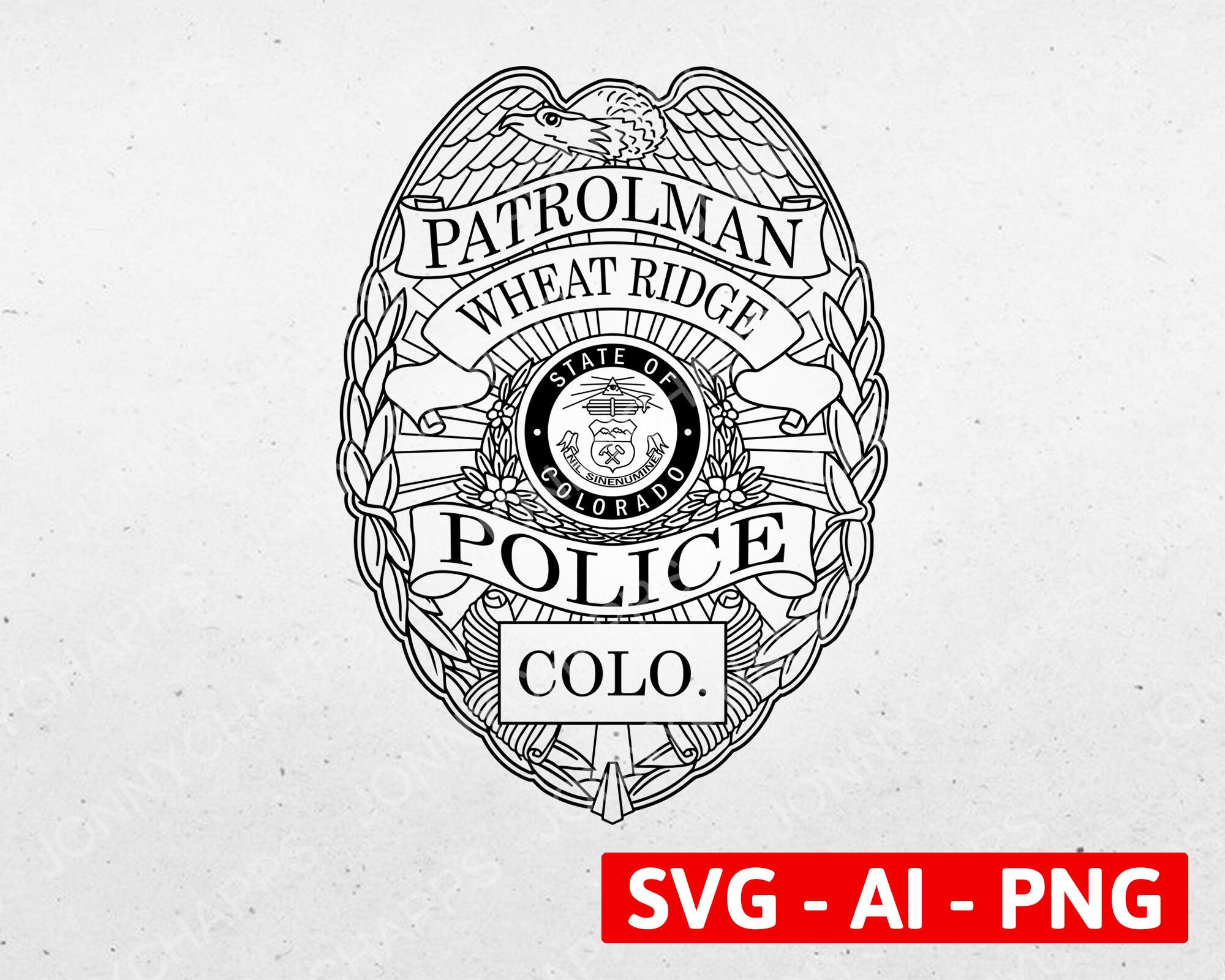 Wheat Ridge Colorado Police Officer Badge CO Law Enforcement - Etsy Wheat Ridge Colorado Police Officer Badge CO Law Enforcement - Etsy
