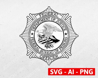 Bureau of Prisons Seal - Etsy