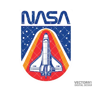 Space Shuttle Graphic Design